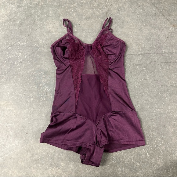Coquette | Intimates & Sleepwear | Coquette Eggplant Purple One Piece ...